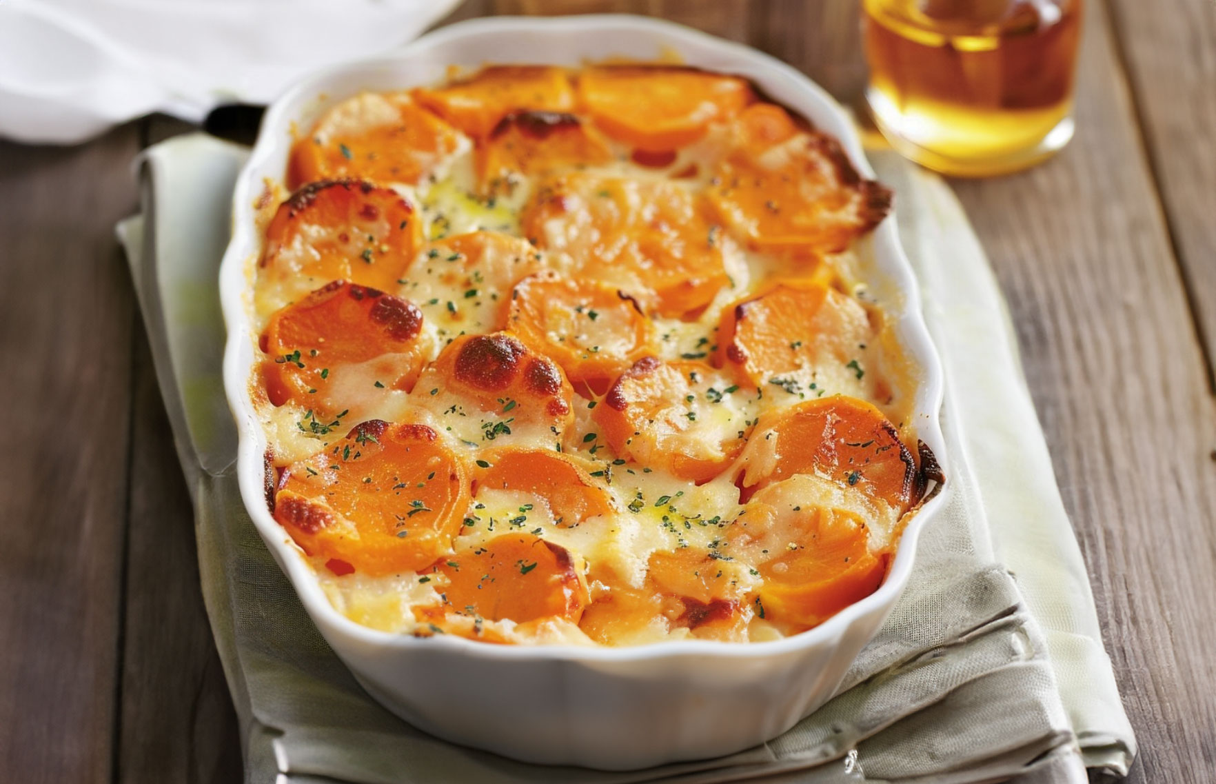 Gratin De Carottes Béchamel
